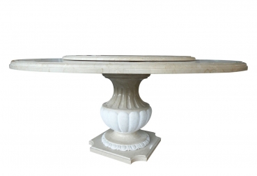 Giglio - Scagliolatisch - Terracotta und Marmor