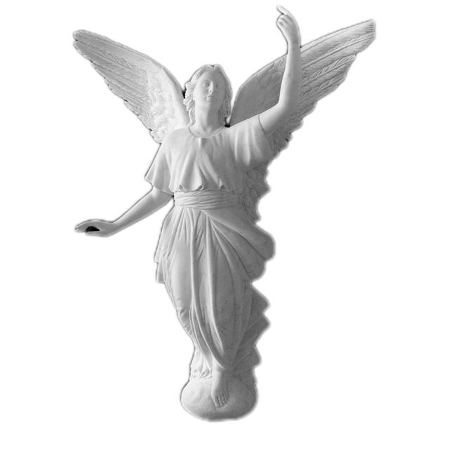 Marmor Engel - Terracotta und Marmor